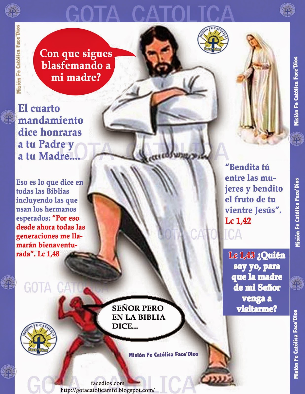 GOTA Católica-Gotas de Dios: El cuarto mandamiento dice honraras a tu ...