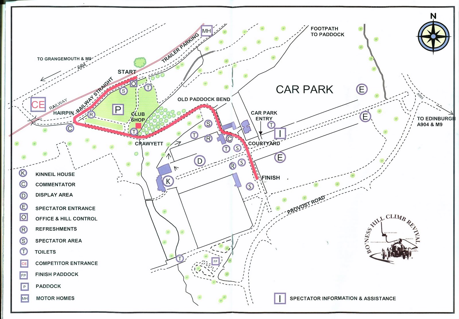 You can't tour on a single!: Bo'ness Hillclimb