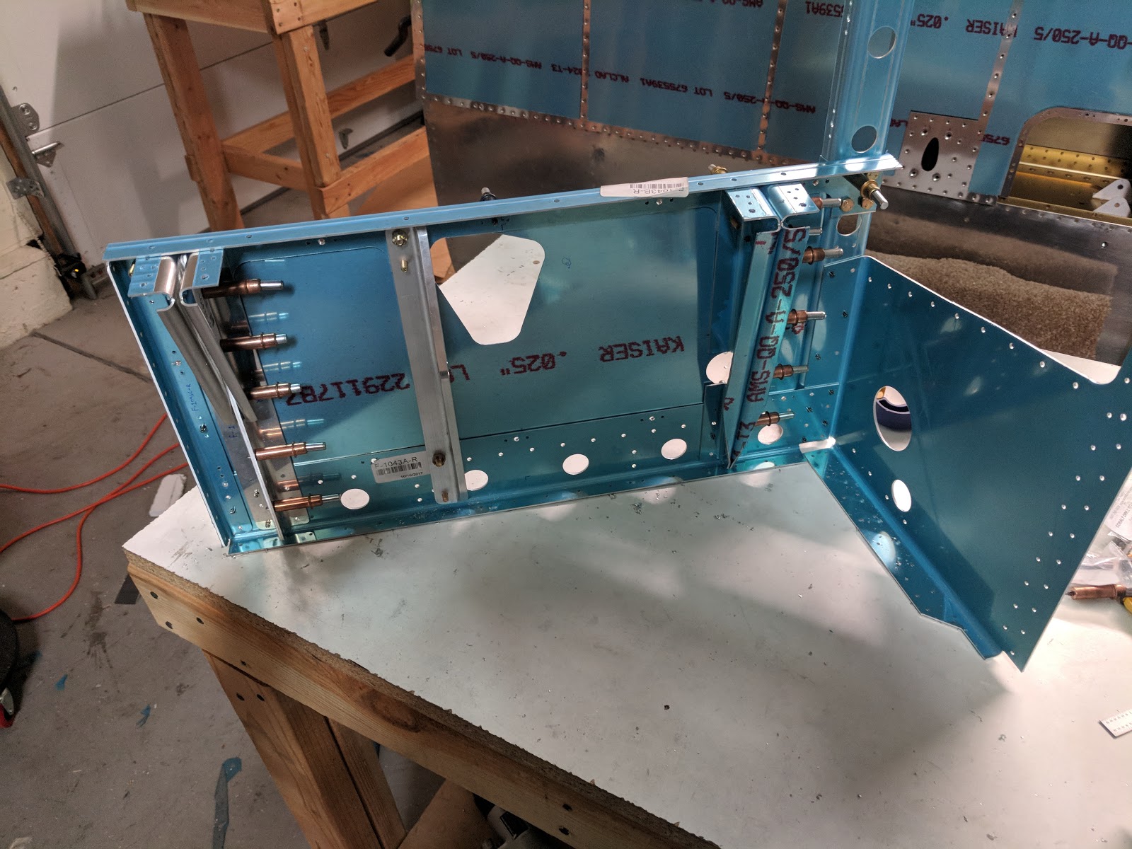 Damazio family's RV-10 project: June 2018