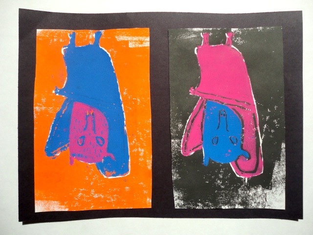 Thomas Elementary Art: 4th Grade Animal Printmaking (The best ...