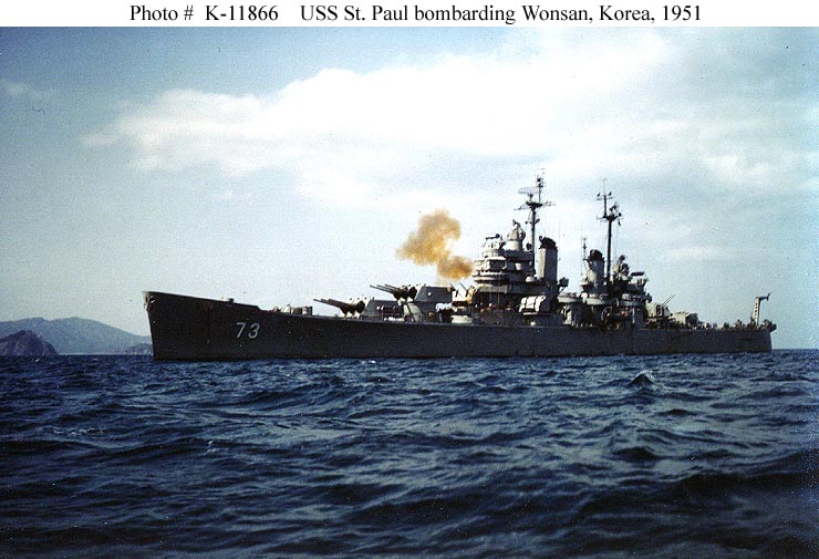 Naval Warfare: USS Saint Paul (CA-73)