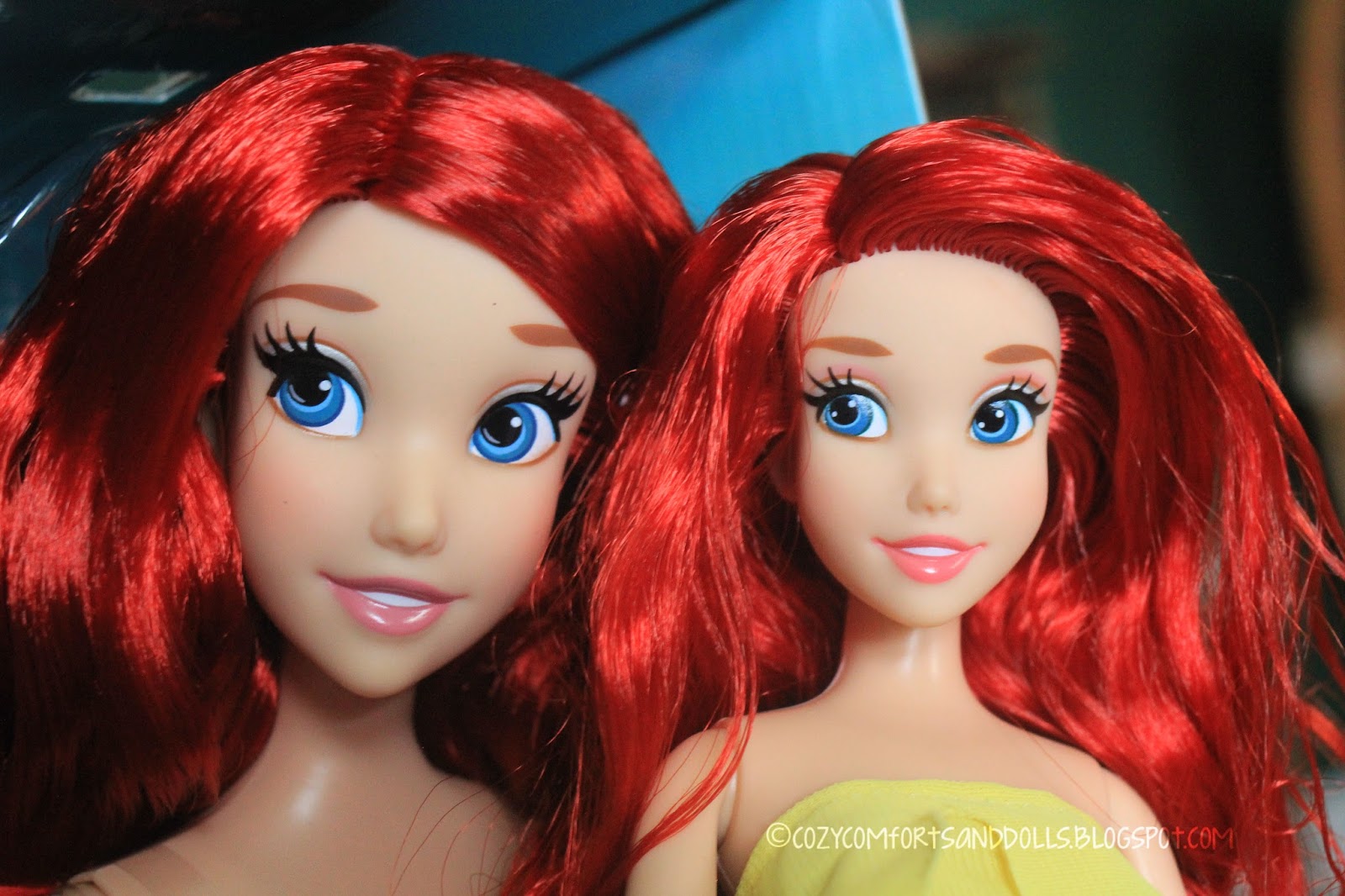 Cozy Comforts and Dolls: Disney Deluxe 18 inch Feature Ariel Doll ...