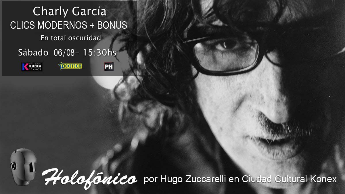 CHARLY GARCÍA EN CINEMA VERITE: julio 2016