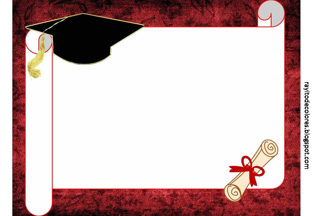 Rayito de Colores: Diplomas de Graduación