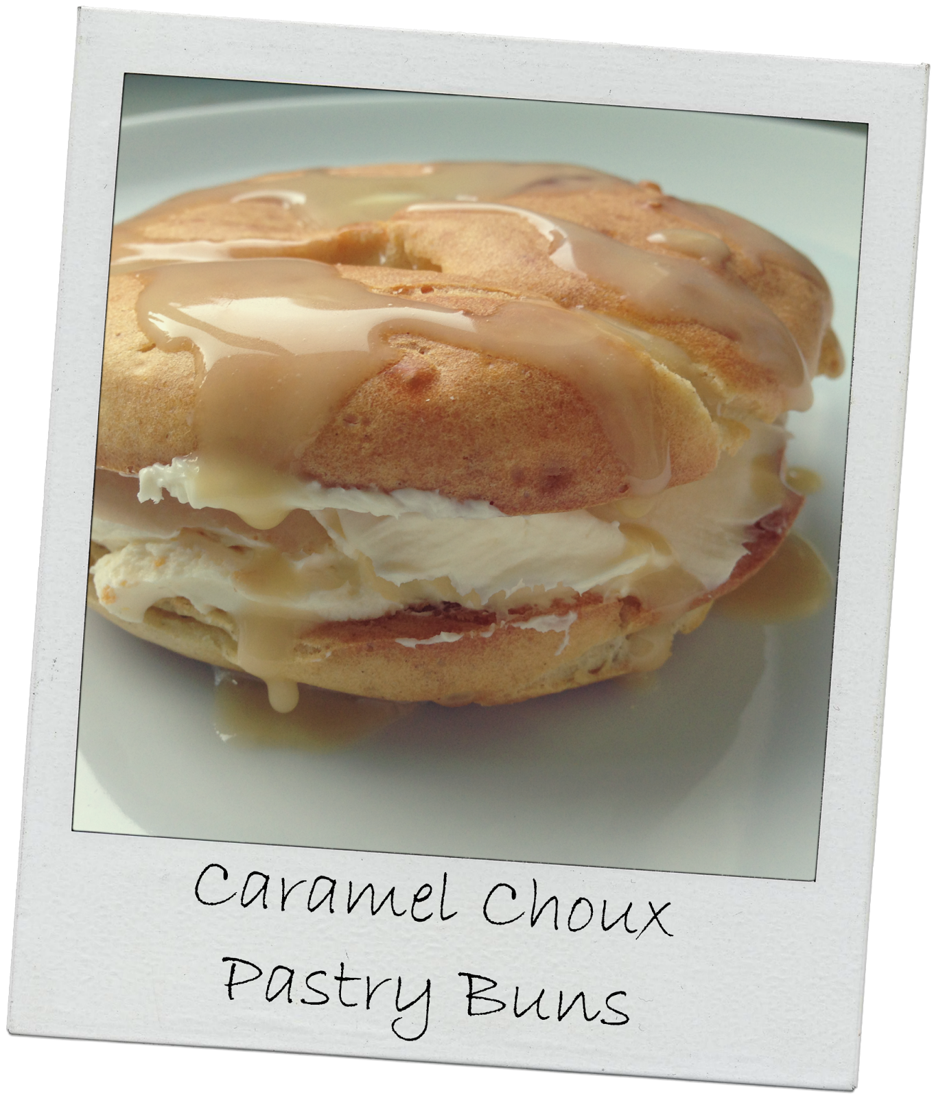 Caramel Choux Pastry Buns | The Mini Mes and Me