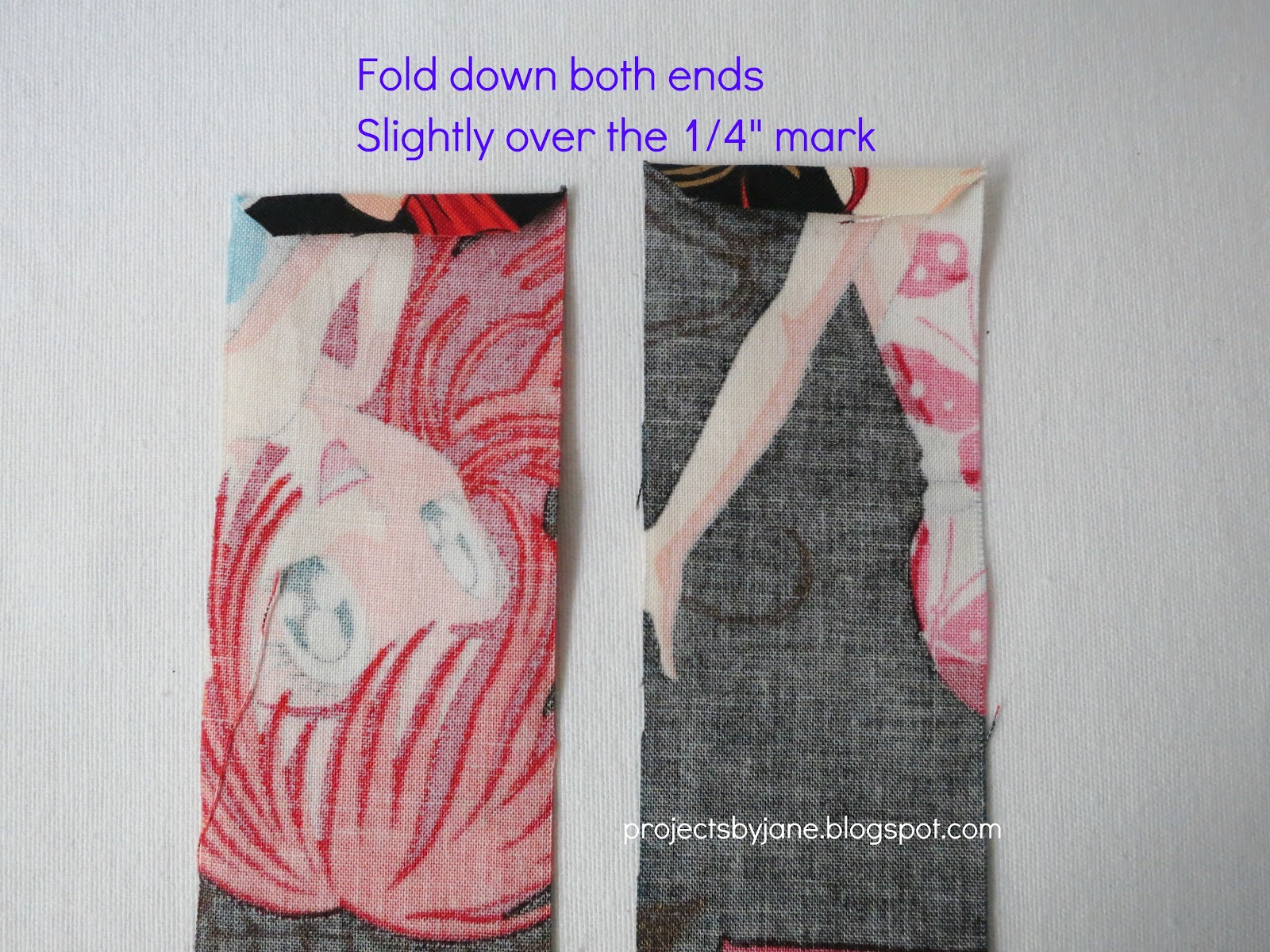 How to sew a long thin strap | Projects by Jane