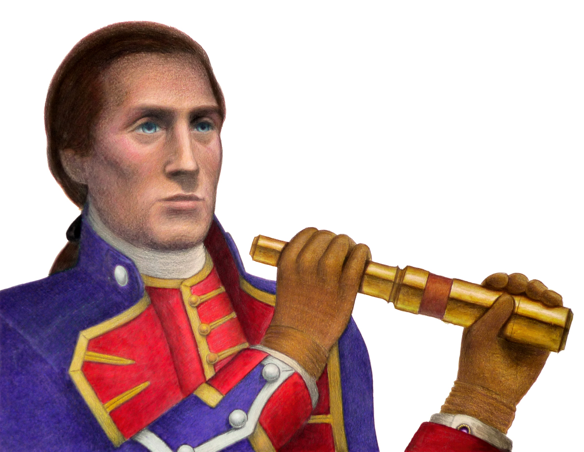 Buttons & Beads: Young Colonel George Washington