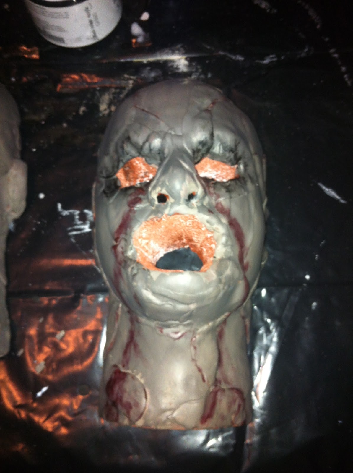 Cosplay and Iron: Cosplay: (God of War) Helios Head pt2