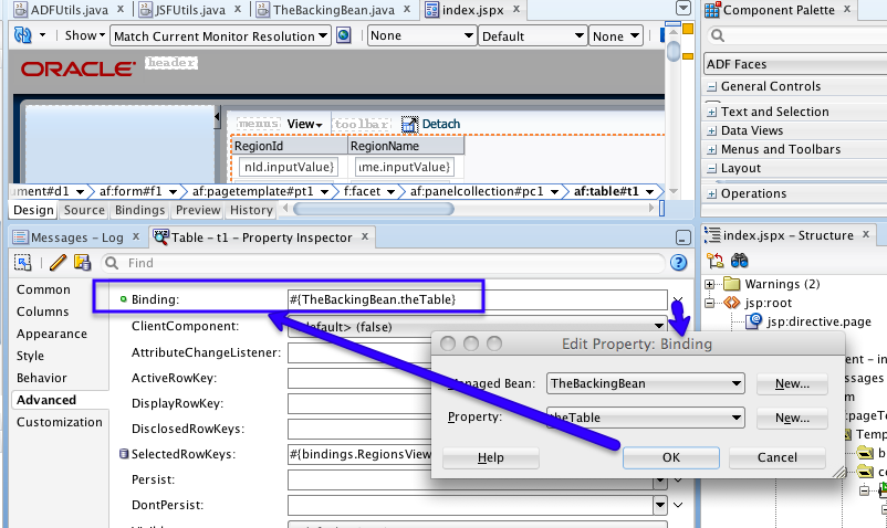 Born To DeBug: Create Row in a Table after leaving an input Field (ValueChangeListener usage ...