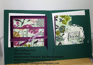 The Crafting Fool: Monday Musings: Adorable Card Folder with Four Cards