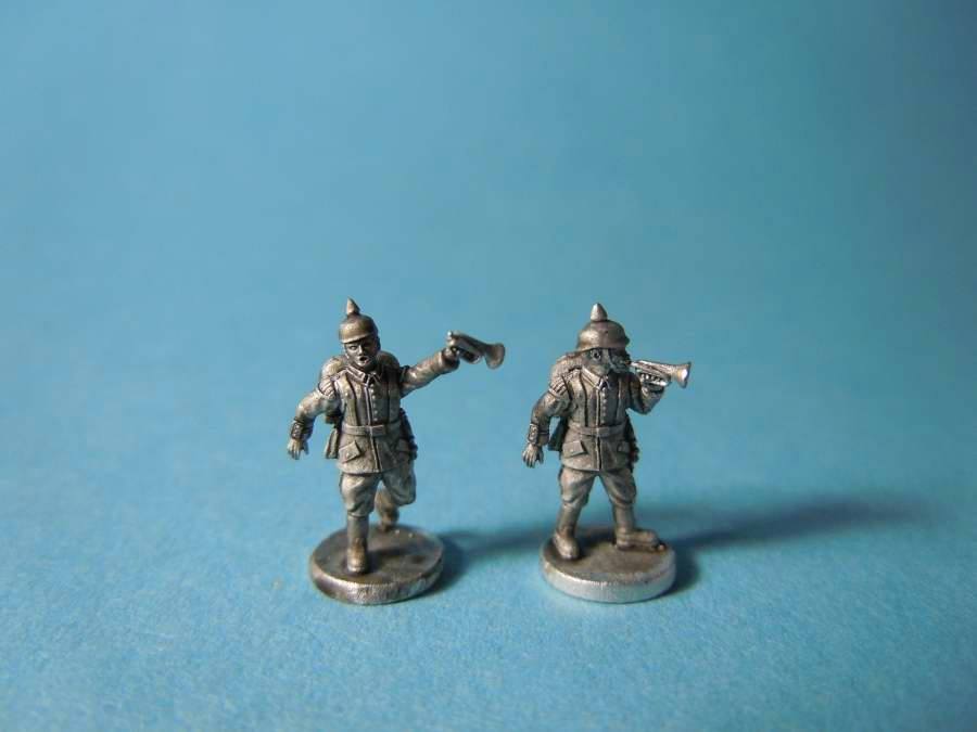 10mm Wargaming: 1914 German Infantry Command Pack from Van Dyck Models