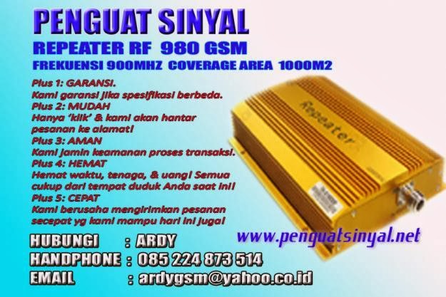penguat sinyal, repeater, repeater gsm, Signals Booster Repeater 60 dB ...