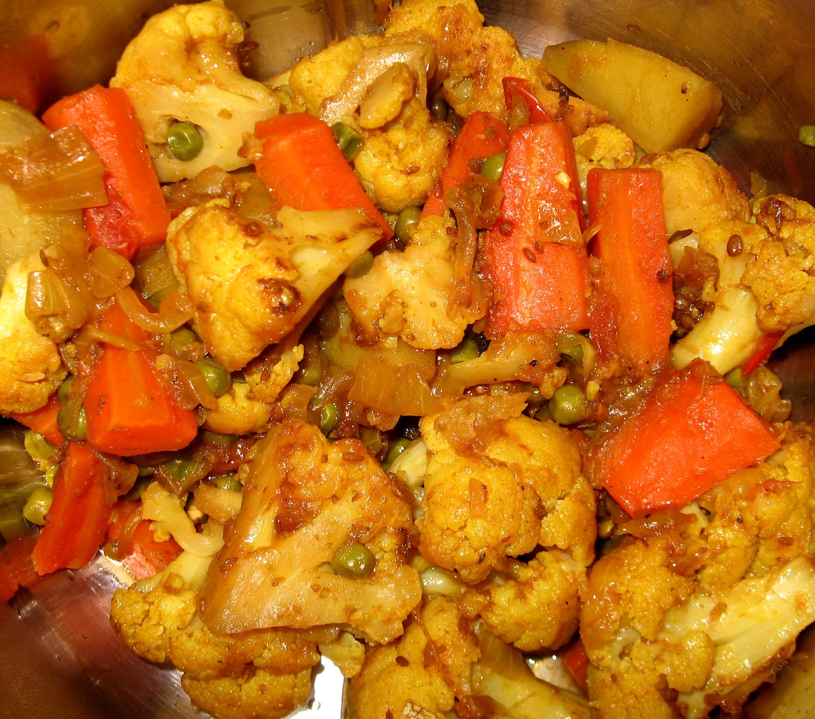 Beauty & Beyond: Mixed Vegetable Masala