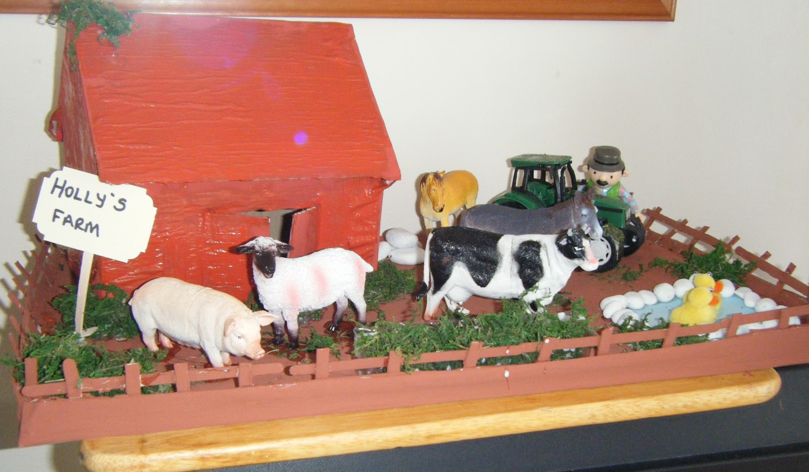 Special Memories with my kids: Holly's Farm Yard Model