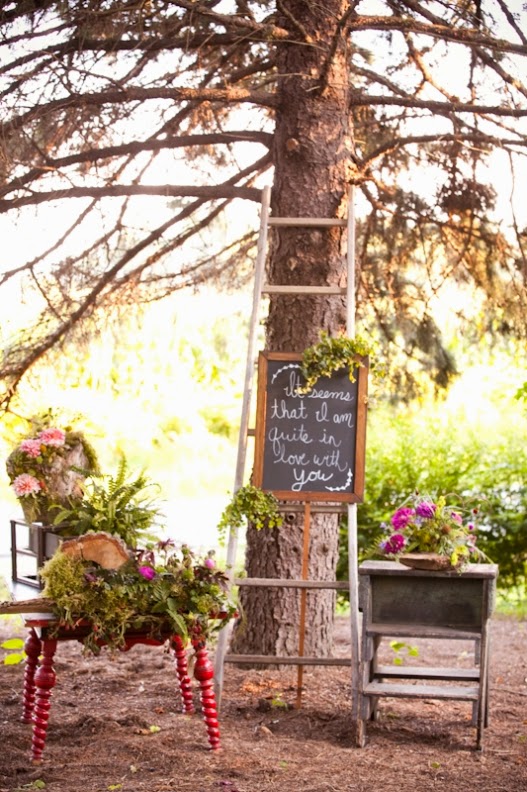 IDEAS PARA UNA BODA RUSTICA EN EL JARDIN en LOVE, LOVE by Chic & Deco
