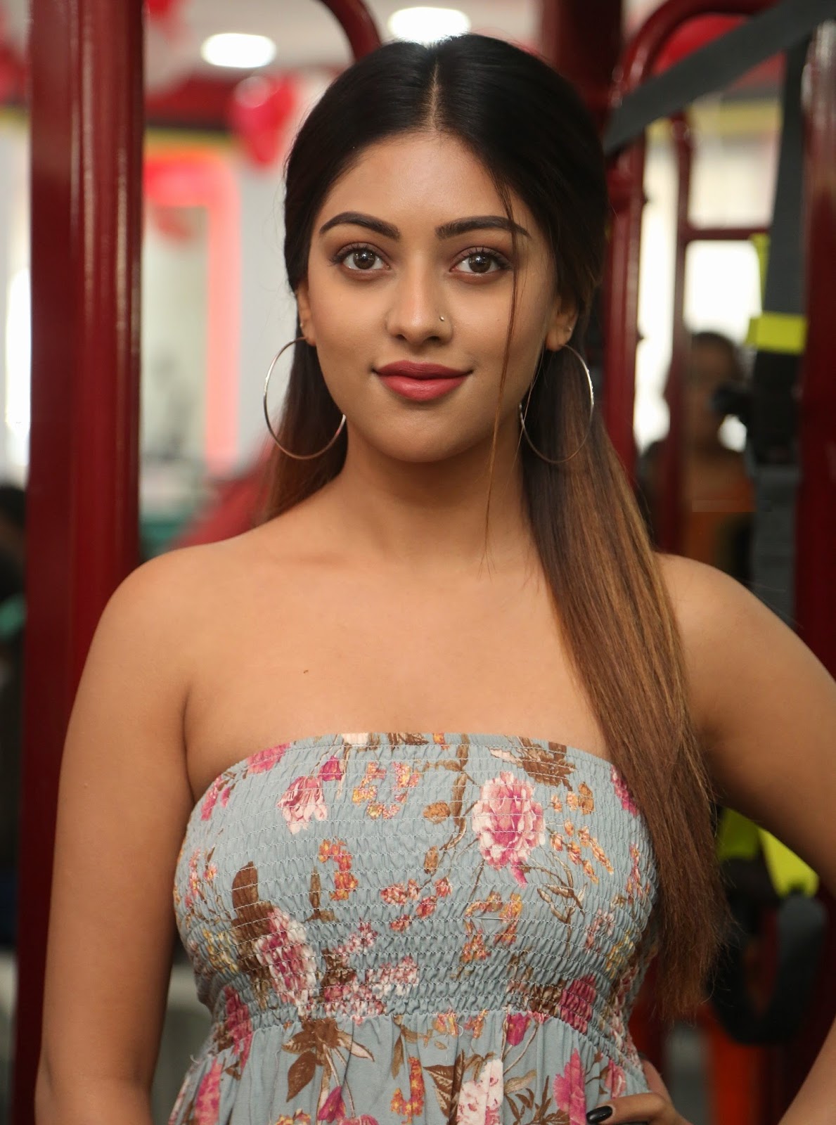CELEBRITY PICS: Anu Emmanuel at Snap Fitness Gym