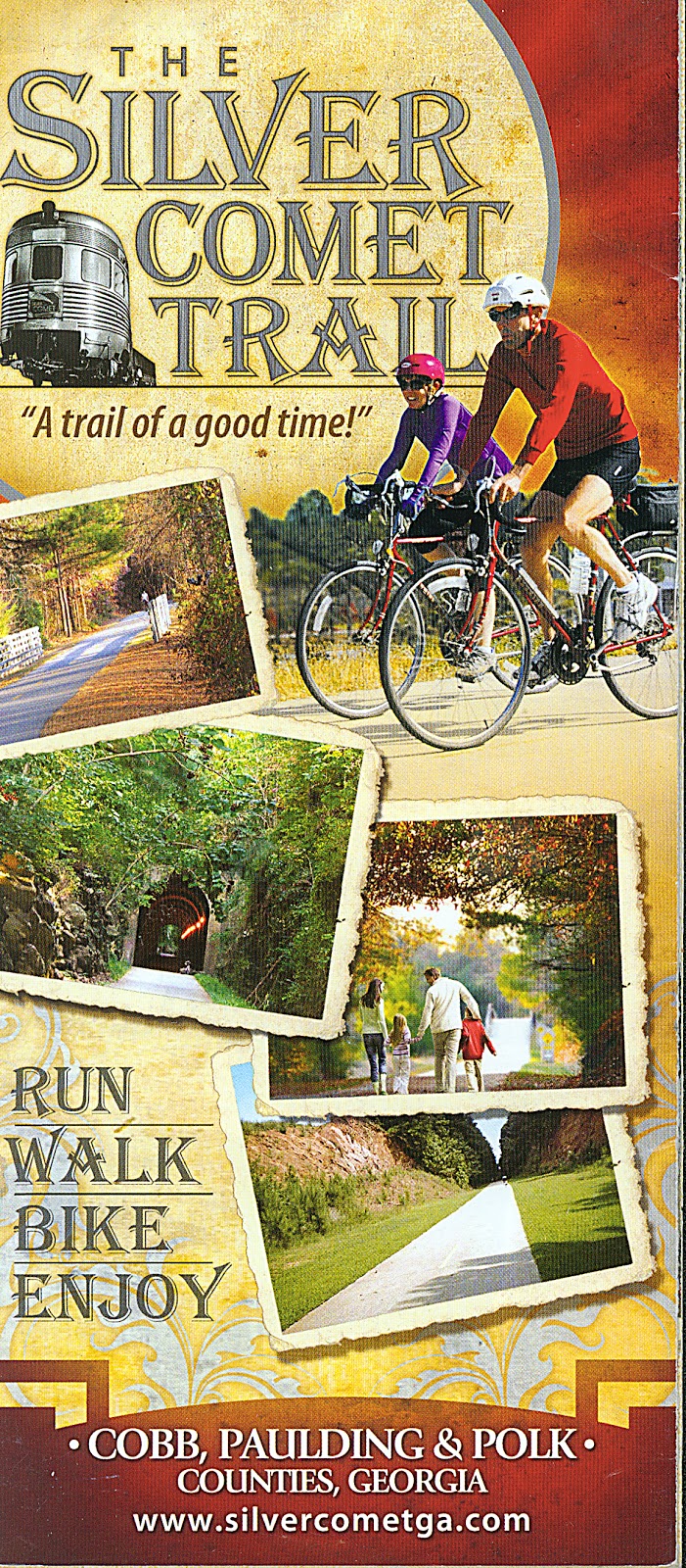 TREK by Jim & Judy: Silver Comet Trail October 2012