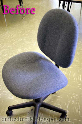 The Quilted Turtle: Classroom Redo: Chair