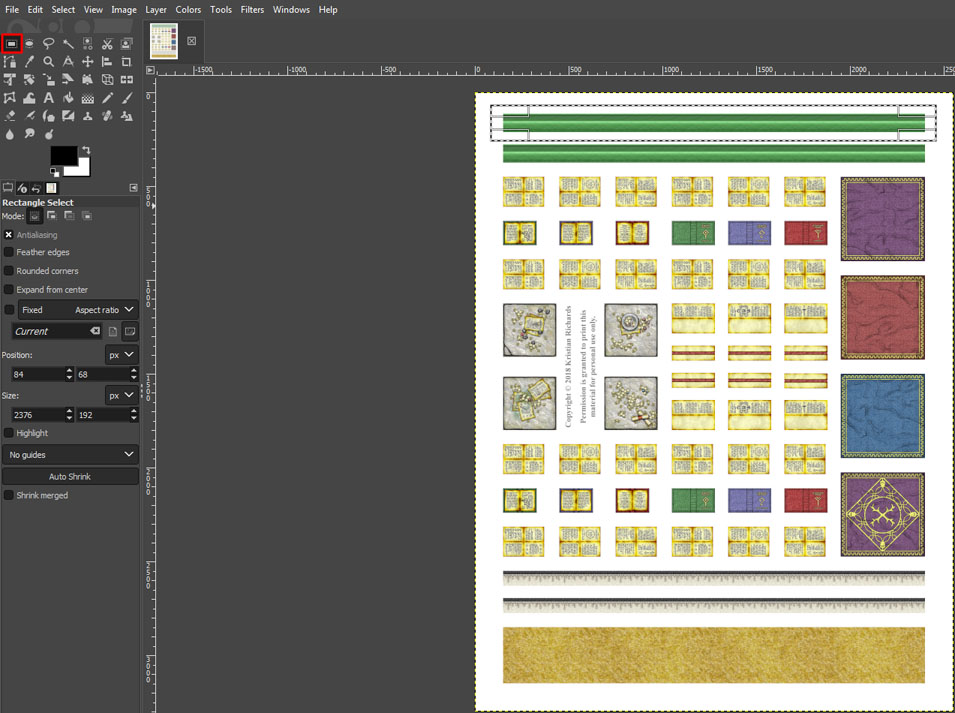 The Crooked Staff Blog: Altering the colours of my textures.