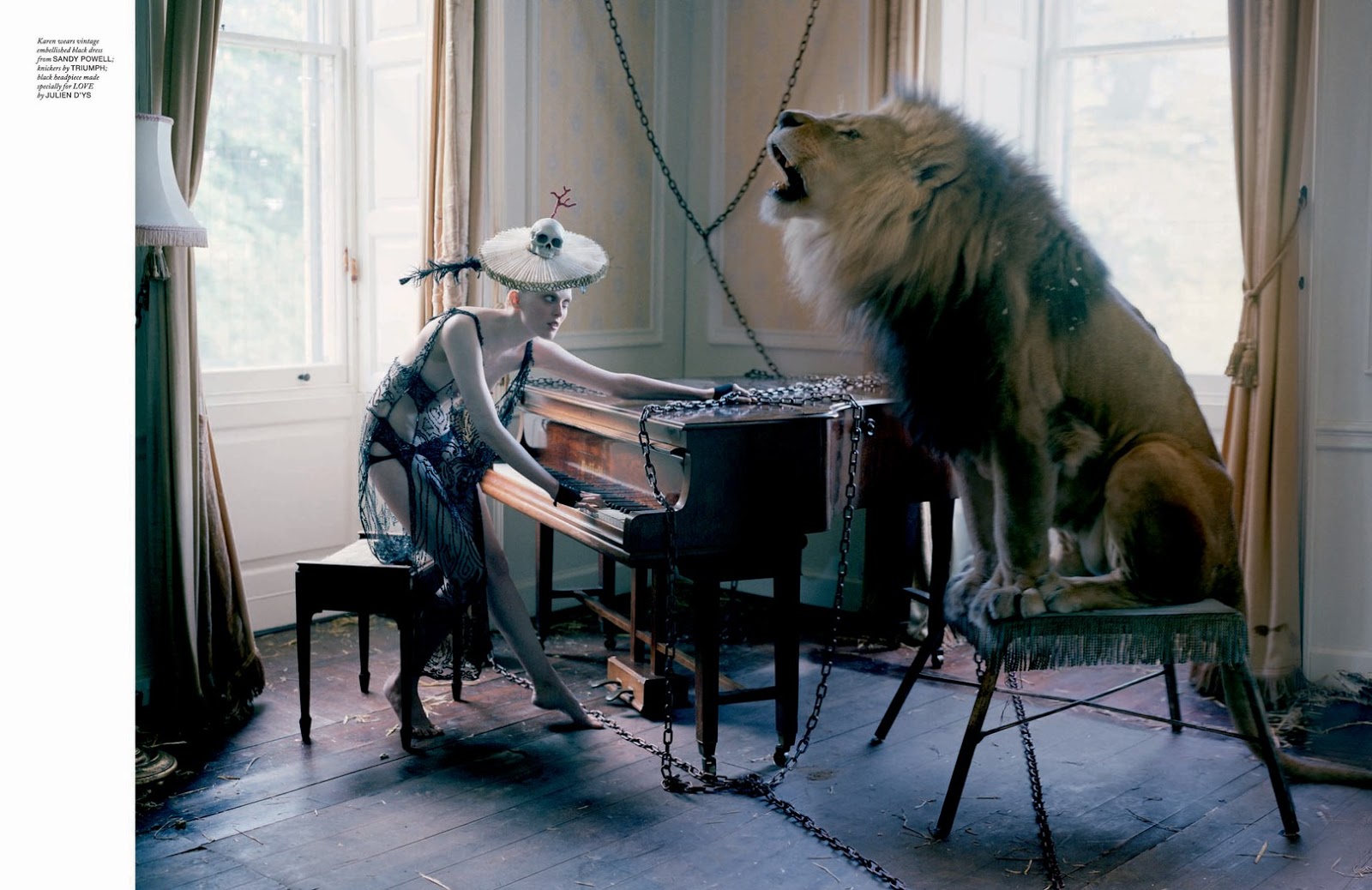 ! It Up Editoriais: The lion king de Tim Walker
