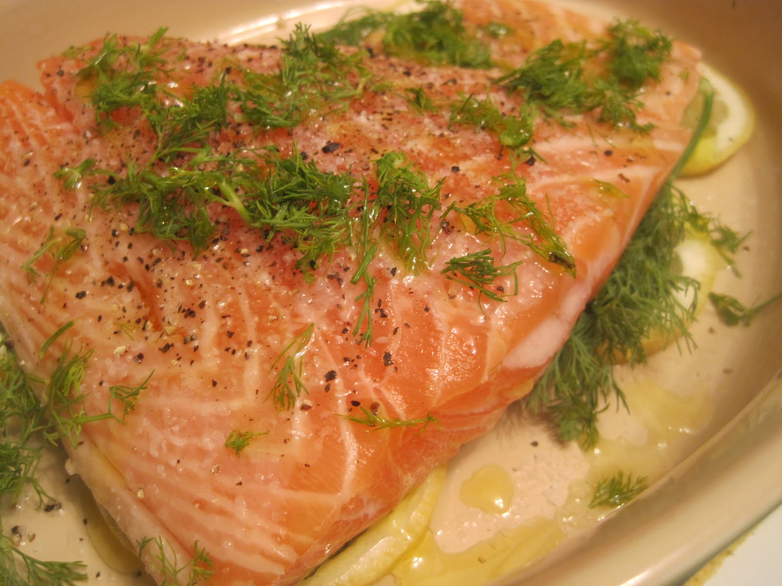 Corcoran Street Kitchen Lemon Dill Baked Salmon