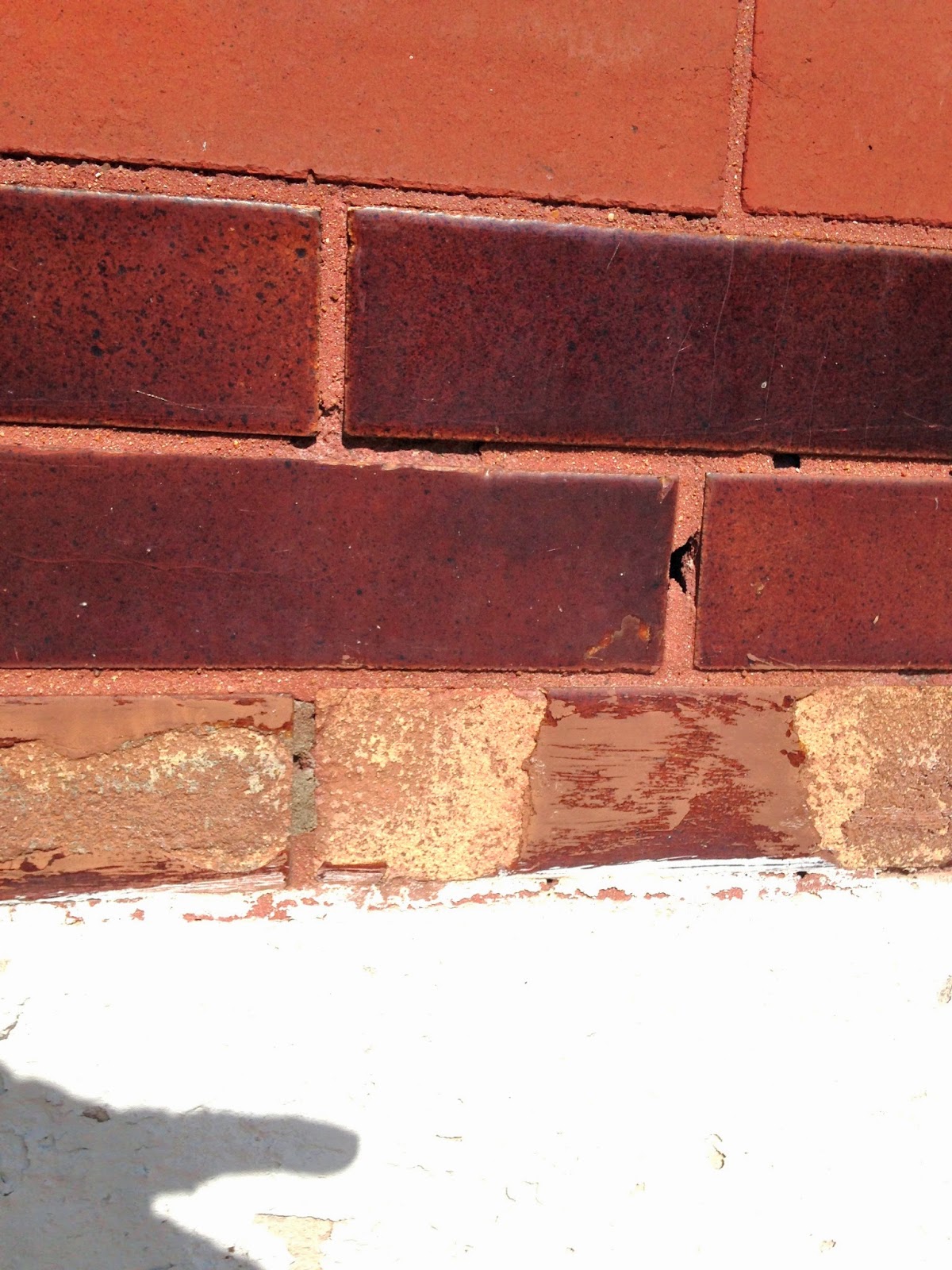 St. Louis Brick: Red Glazed Brick & Mortar