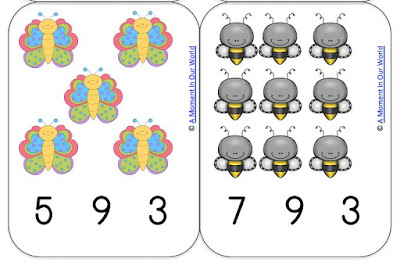 Creciendo con libros y juegos: RECOPILACIÓN DE TARJETAS PARA CONTAR ...