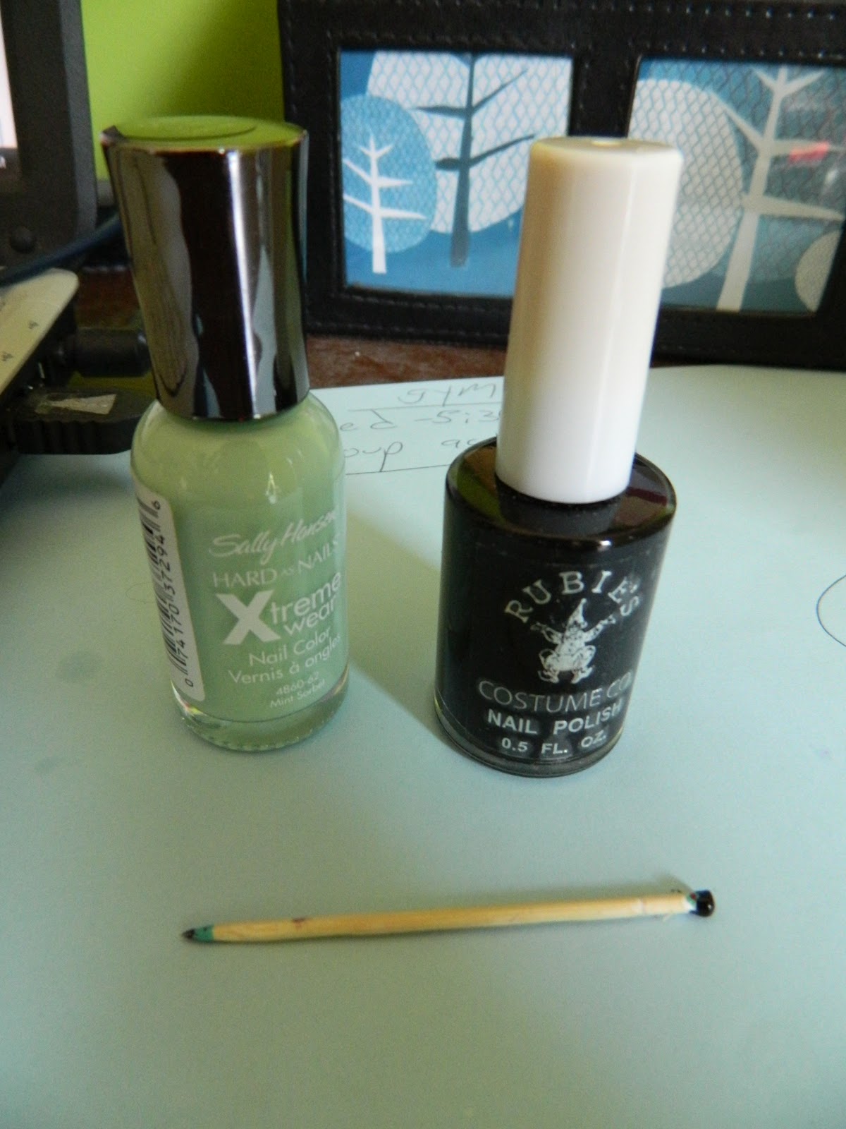 Craft addiction: pookie dot nails!