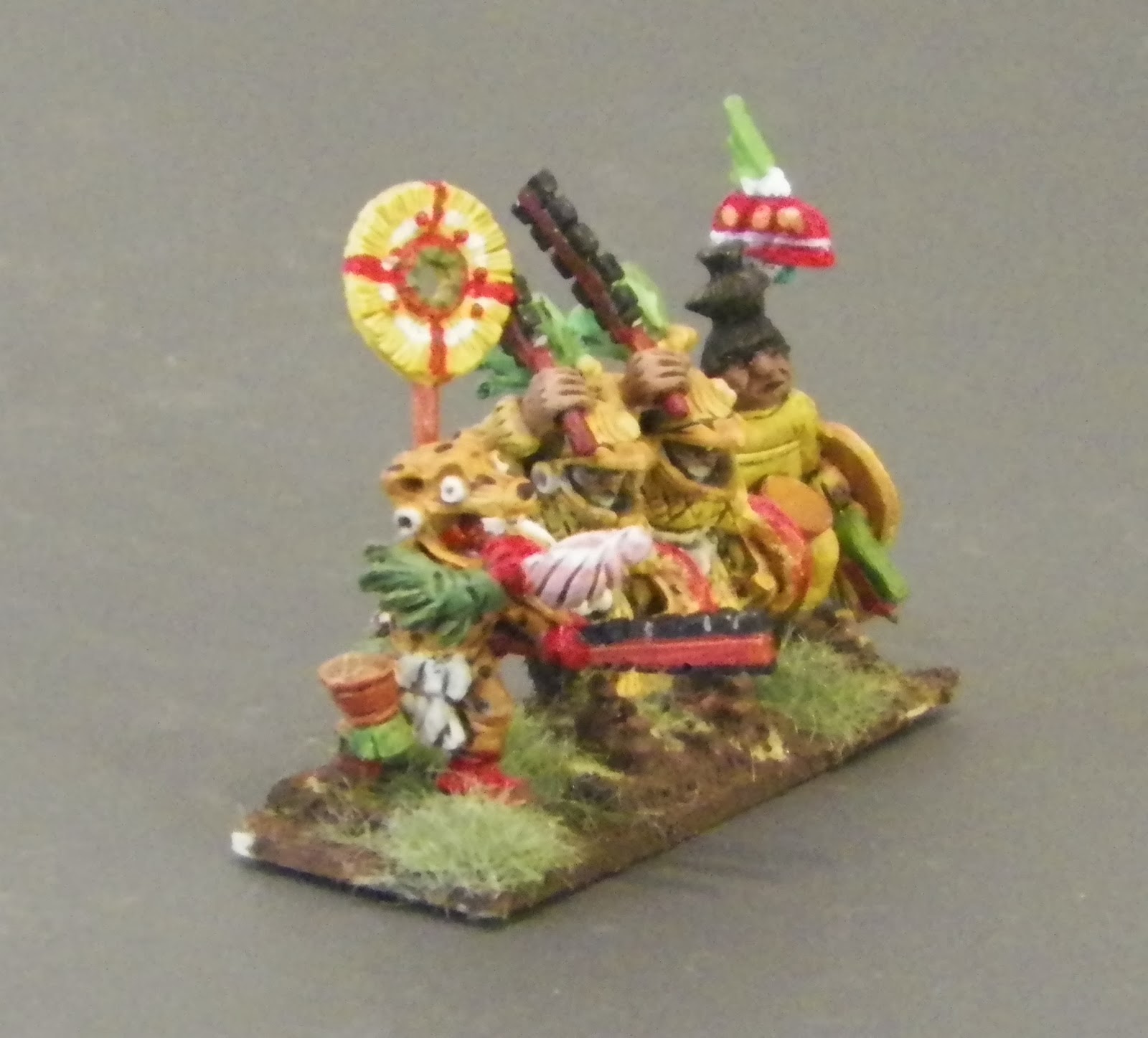 OvertheMountain Miniatures: IV/DBA 15mm Aztec army