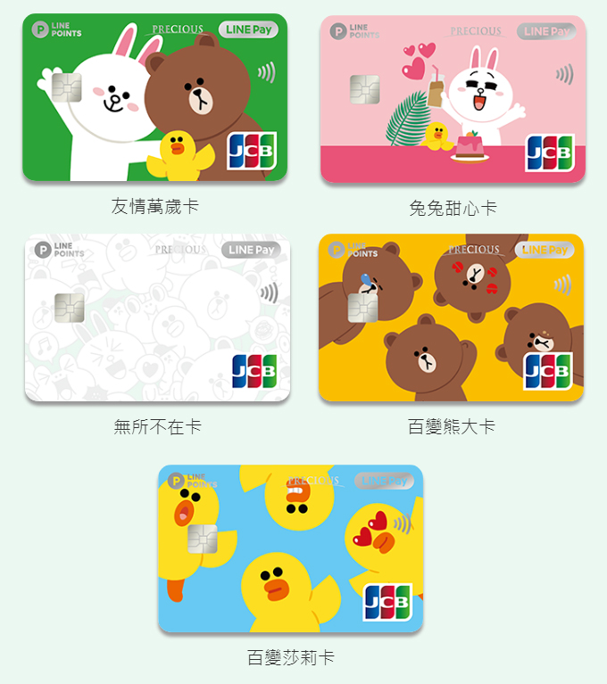 【中國信託 LINE Pay鼎極卡】推出JCB 極緻卡版本囉！