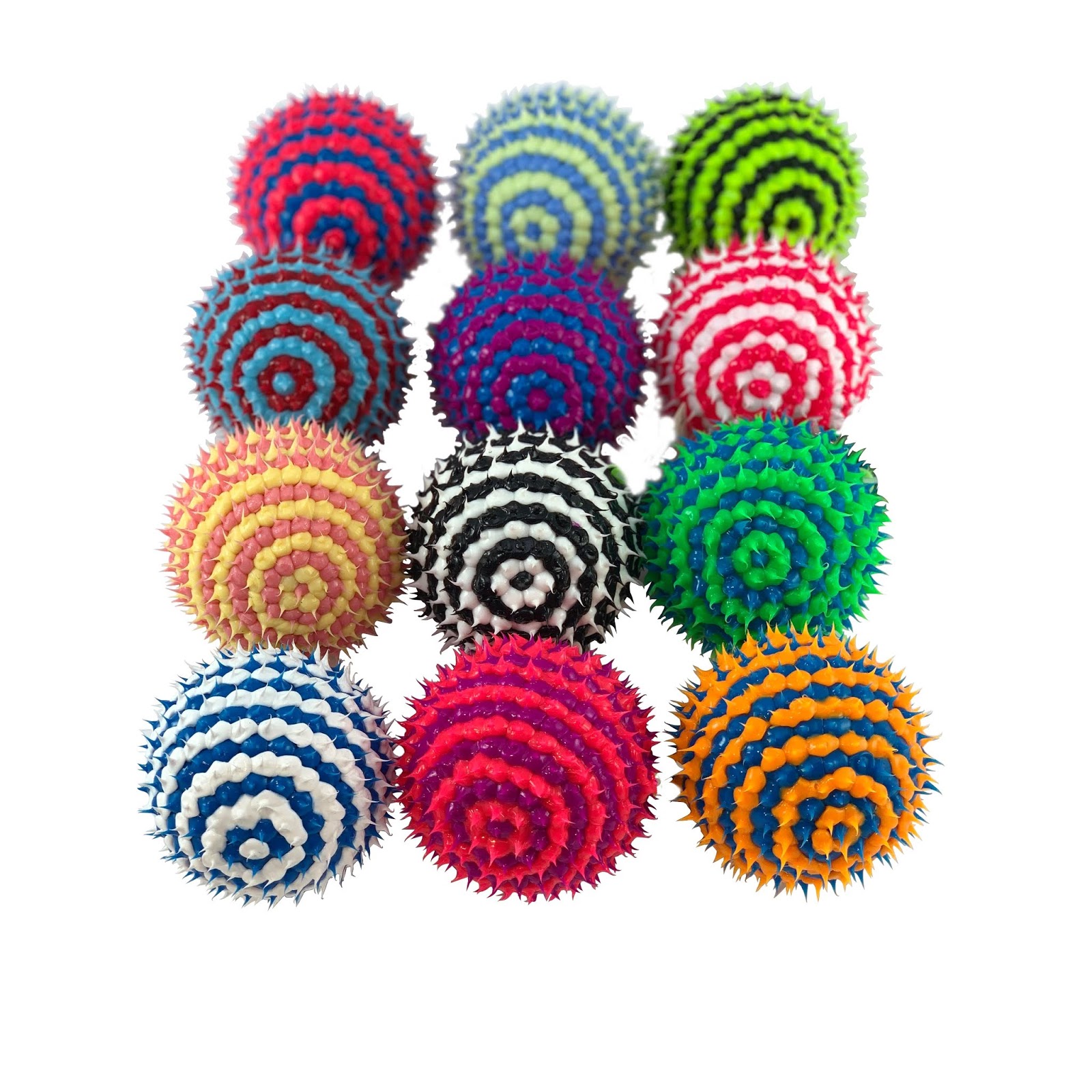 Drop Dots Colorfully Textured Spiky Bounce Balls Are Designed For ...