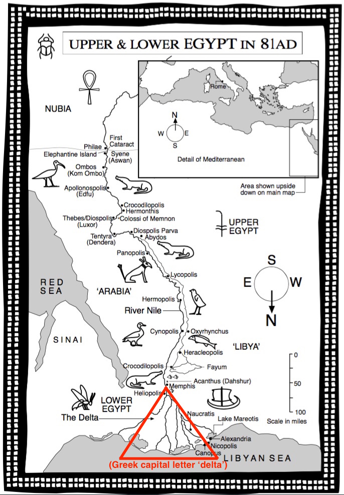 History Mysteries of Caroline Lawrence: Upside Down Egypt