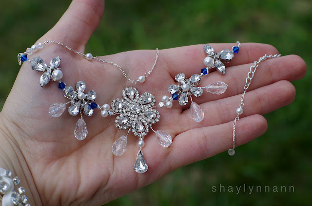 Something Blue {Custom Wedding Jewelry Set} - Shealynn's Faerie Shoppe