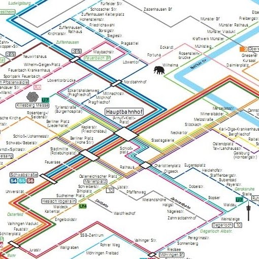 Metro Map Pictures: Stuttgart Metro Map Pictures