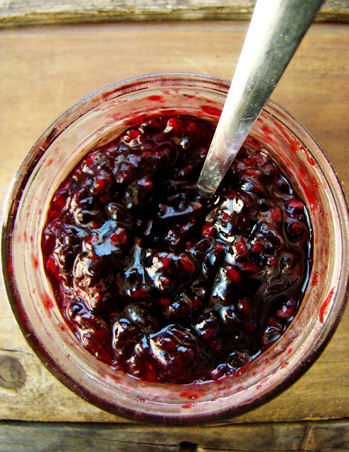 Blackberry vanilla jam