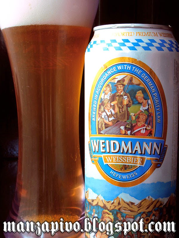La cerveceria de Neo Manza: Cerveza Weidmann Weissbier - Alemania