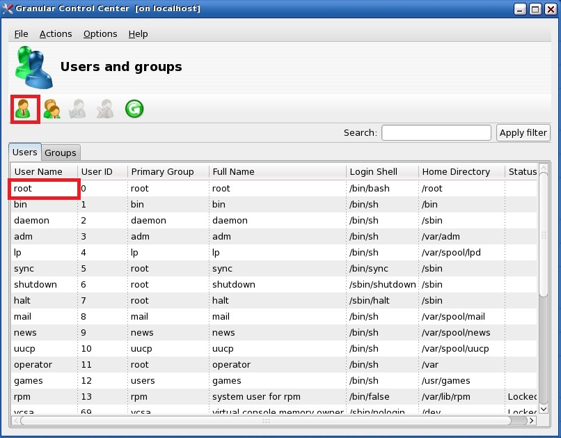 Granular Linux 1.0: Setup For Internet, Screen res./BG and Account ...