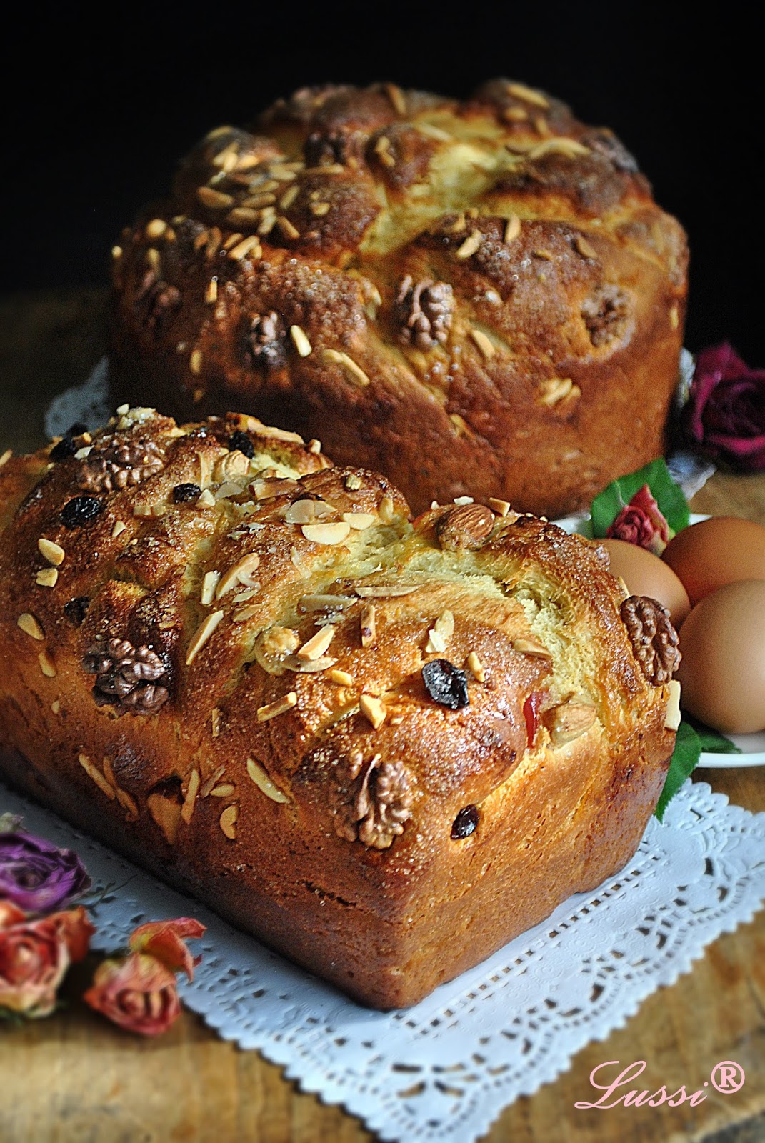 Lussi`s World of Artcraft: Традиционен козунак с локум / Traditional ...