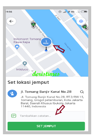 Cara order Gojek yang akurat dan benar