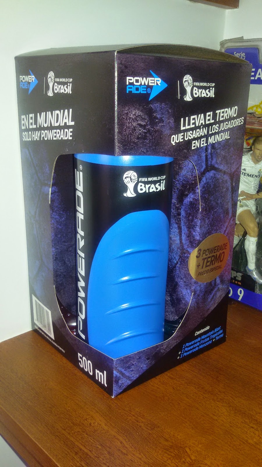 Coleccionistas de Futbol: Termo Powerade Mundial Brasil 2014