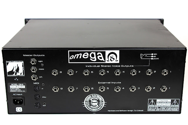 MATRIXSYNTH: Studio Electronics Omega 8 Analog Synthesizer SN 1189 with ...