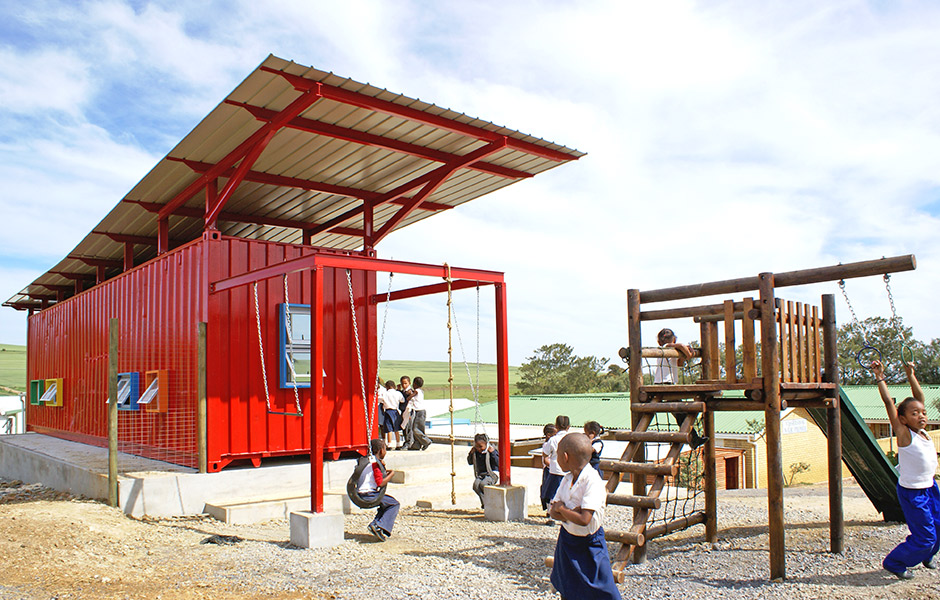 The Vissershok Container Classroom, Transform A Shipping Container Into ...