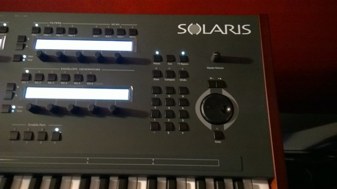 MATRIXSYNTH: John Bowen Solaris Synth. Brand New. Black