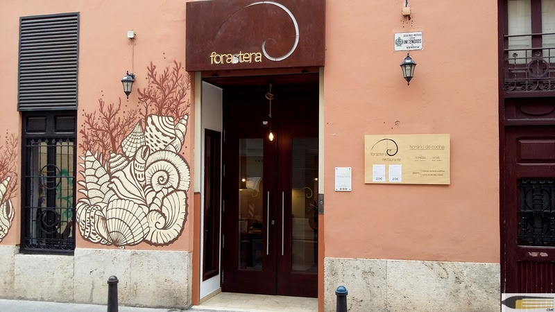 Restaurante Forastera, Valencia. Abril 2.017 - Cuando Salimos de Casa
