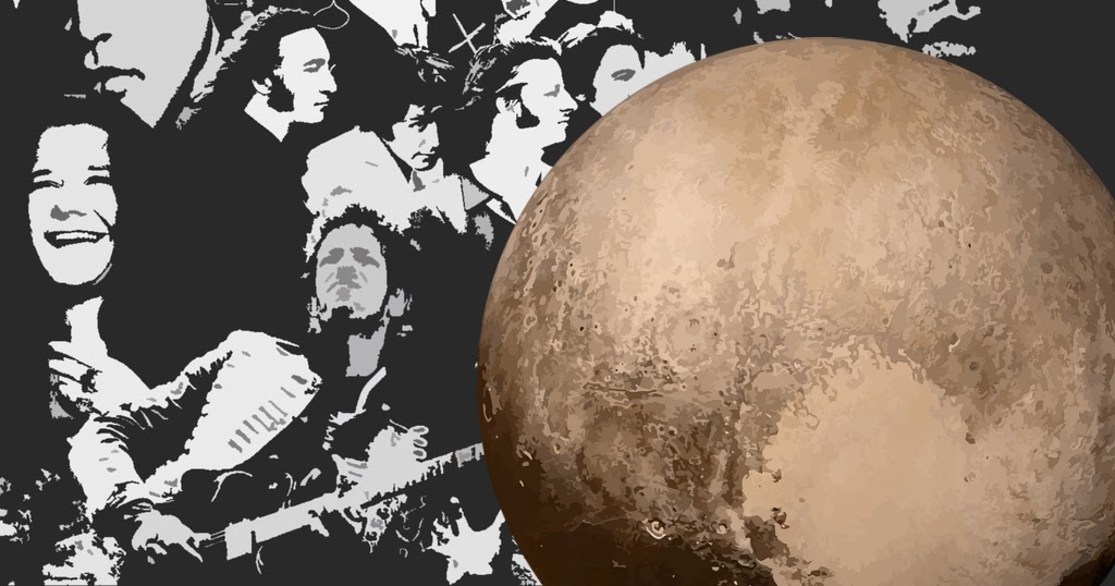 Plutón y las etapas del rock