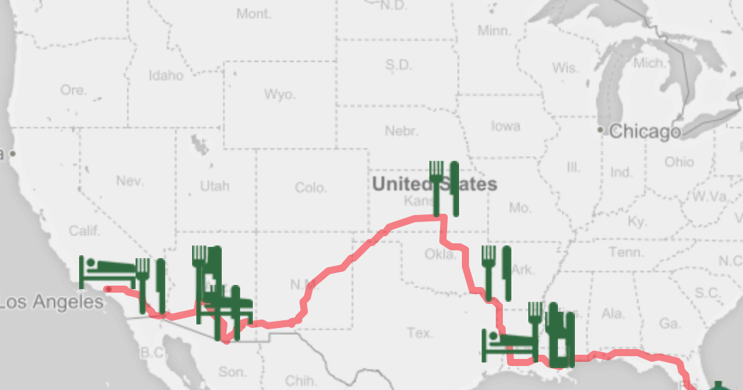 Map of the Week: Traveling via the Green Book