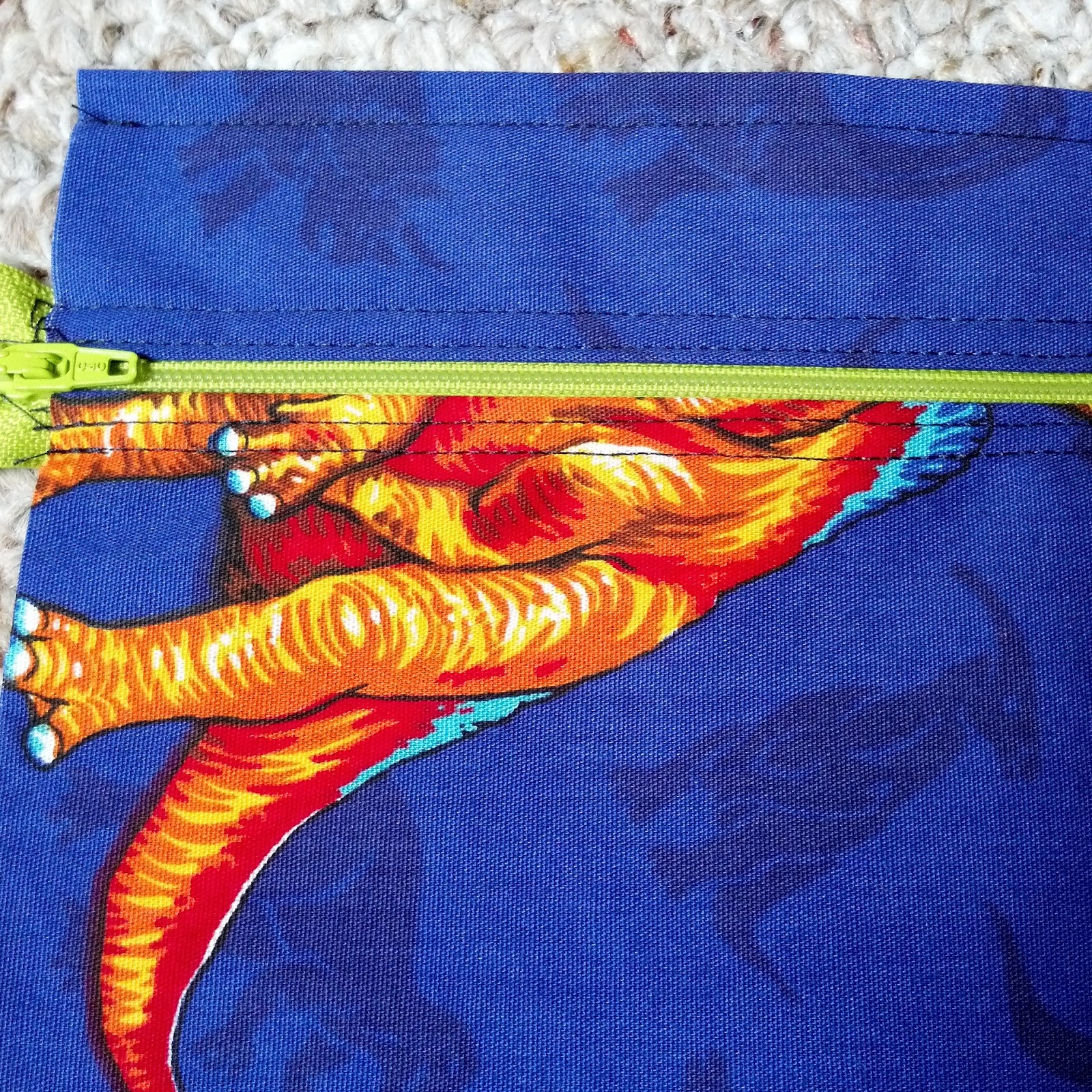 An Onion Exposed: Velcro Flap Mini Bag