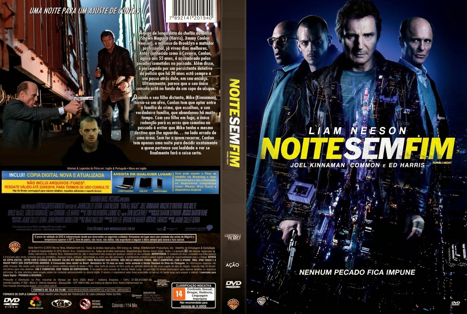 Capa Noite Sem Fim - O Melhor em capas do Brasil