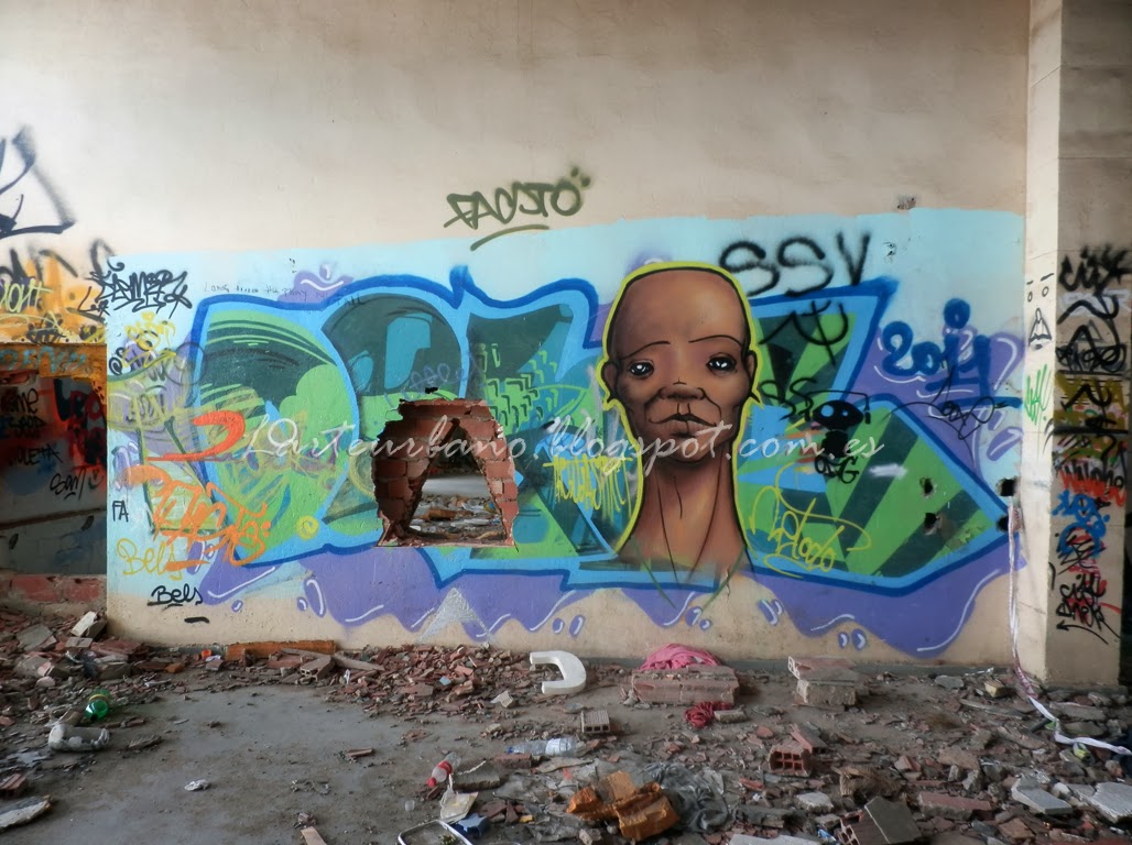 @streetartJO53: Graffitis por el Barrio del Camí de Vera