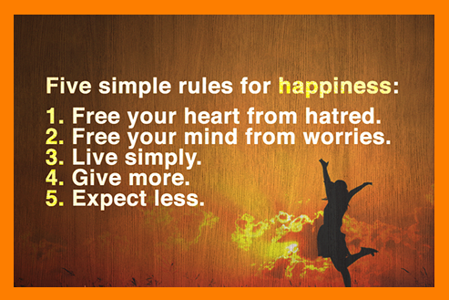 simple rules for happiness - Staying Alive is Not Enough